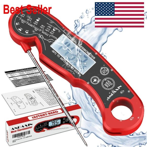 Other | Digital Meat Thermometer Ultrafast Instant Read Waterproof ...